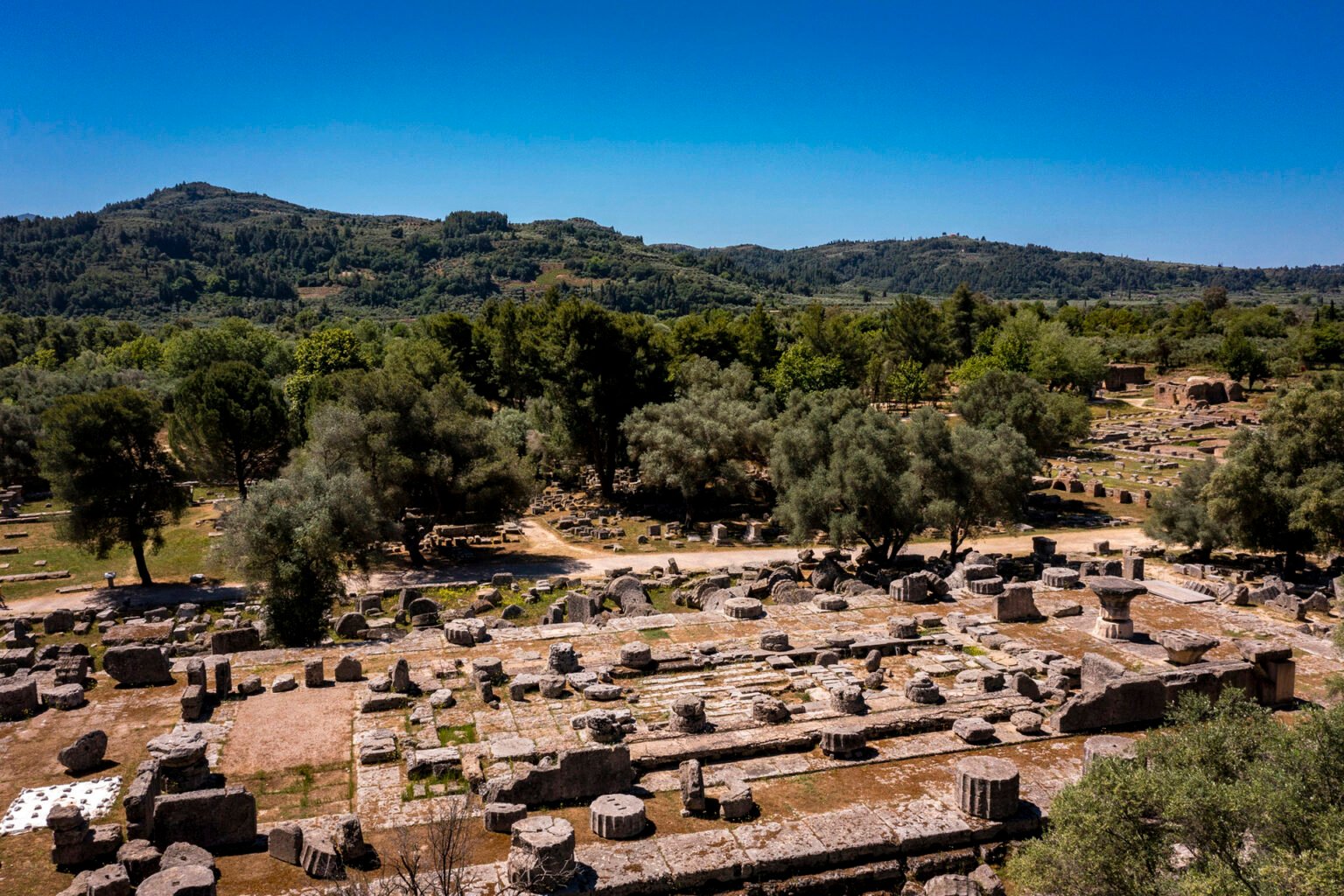 The Temple of Zeus - Archaeological Site of Olympia - Archaeological ...