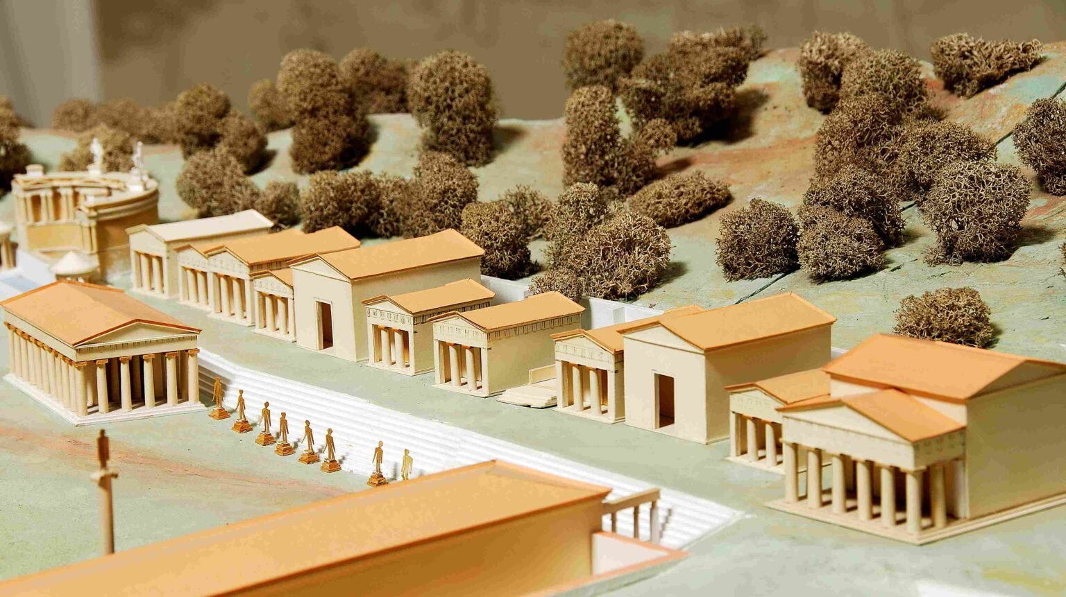 The Treasuries - Archaeological Site of Olympia - Archaeological Museum ...