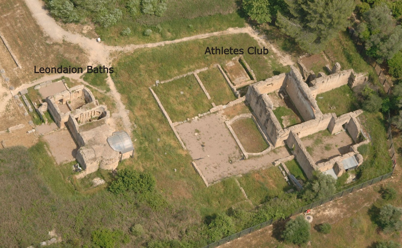 The Leonidaion Thermae - Archaeological Site of Olympia ...